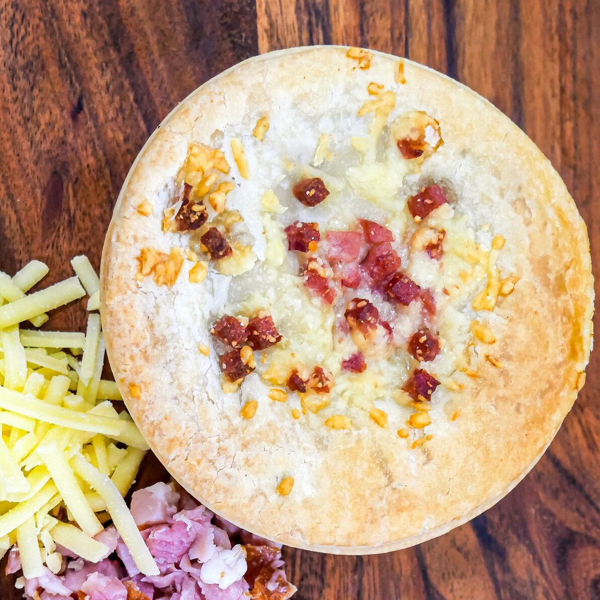 Steak, Cheese & Bacon Pie – Bourkies Bakehouse